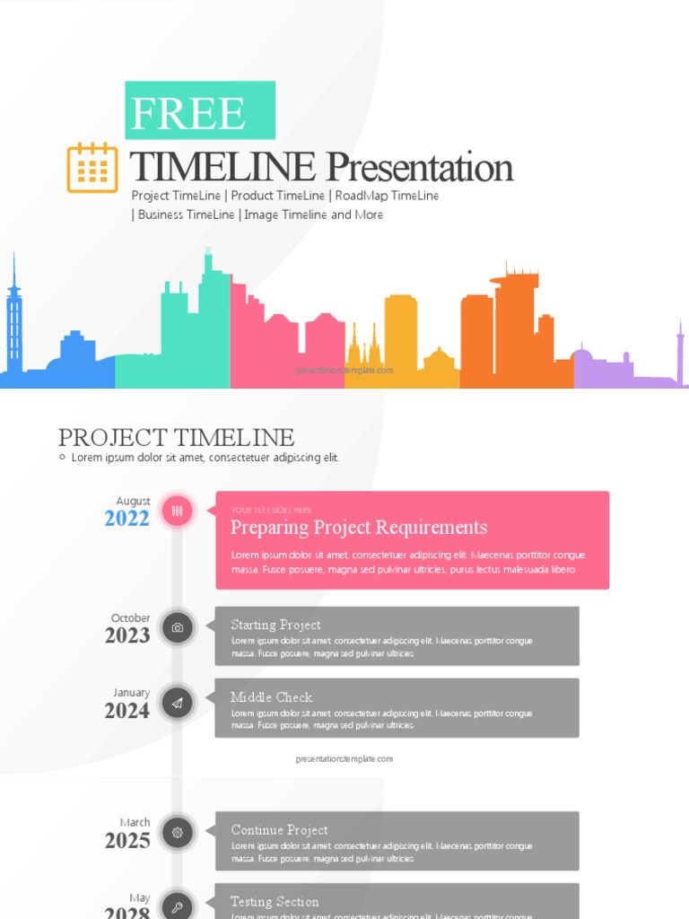 Timeline Presentation Template | PDF | Tullii