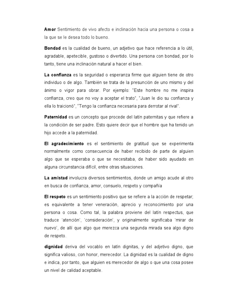 Amor Sentimiento de Vivo | PDF | Amor