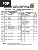 GP June Exam Grade 12 Timetable 2025 | PDF