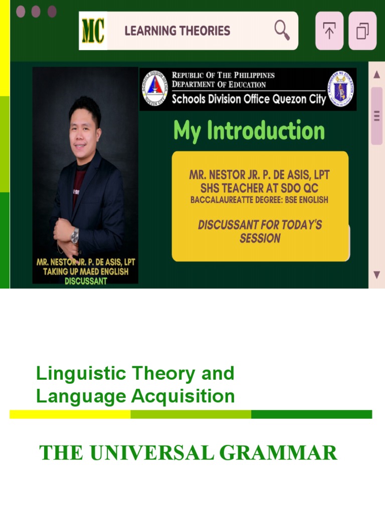 the-universal-grammar-pdf-language-acquisition-human-communication