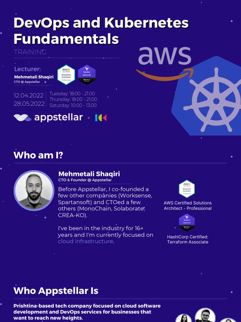 DevOps and Kubernetes Fundamentals - Infrastructure As Code With ... DevOps and Kubernetes Fundamentals - Infrastructure As Code With ...