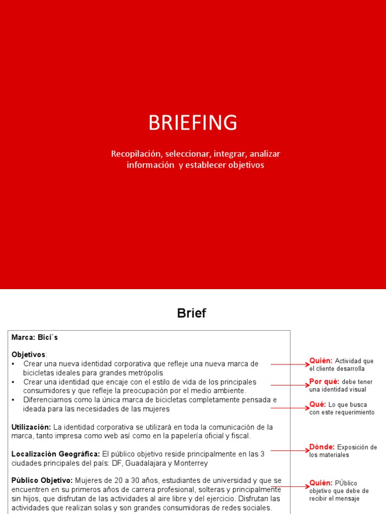 Brief | PDF | Marca | Diseño