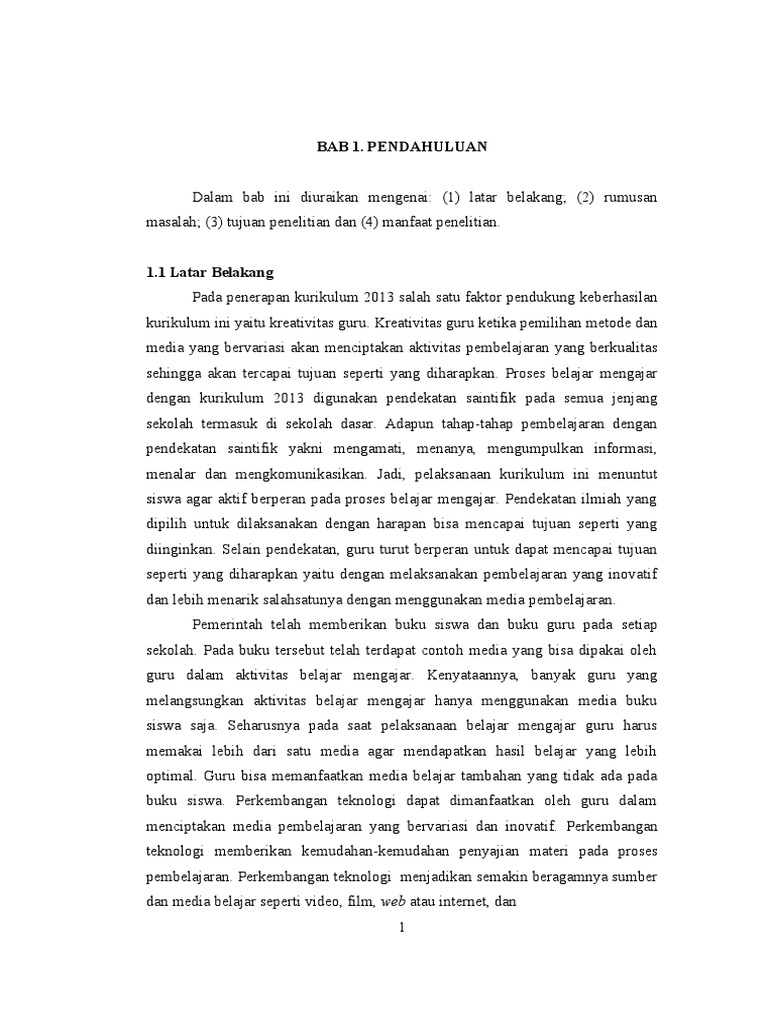 BAB 1-5 Selesai | PDF