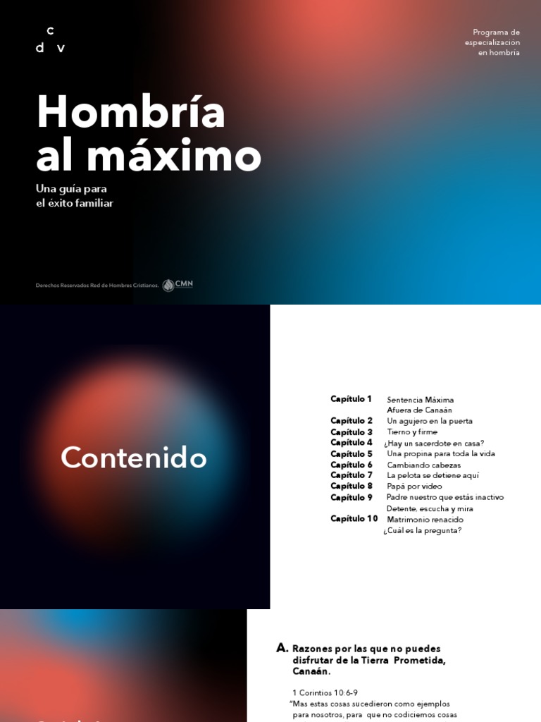 Hombría Al Máximo | PDF | Cristo (título) | Oración