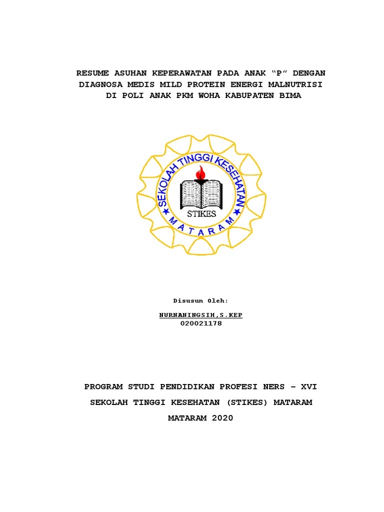Resume Asuhan Keperawatan Di Poli Anak | PDF Resume Asuhan Keperawatan Di Poli Anak | PDF