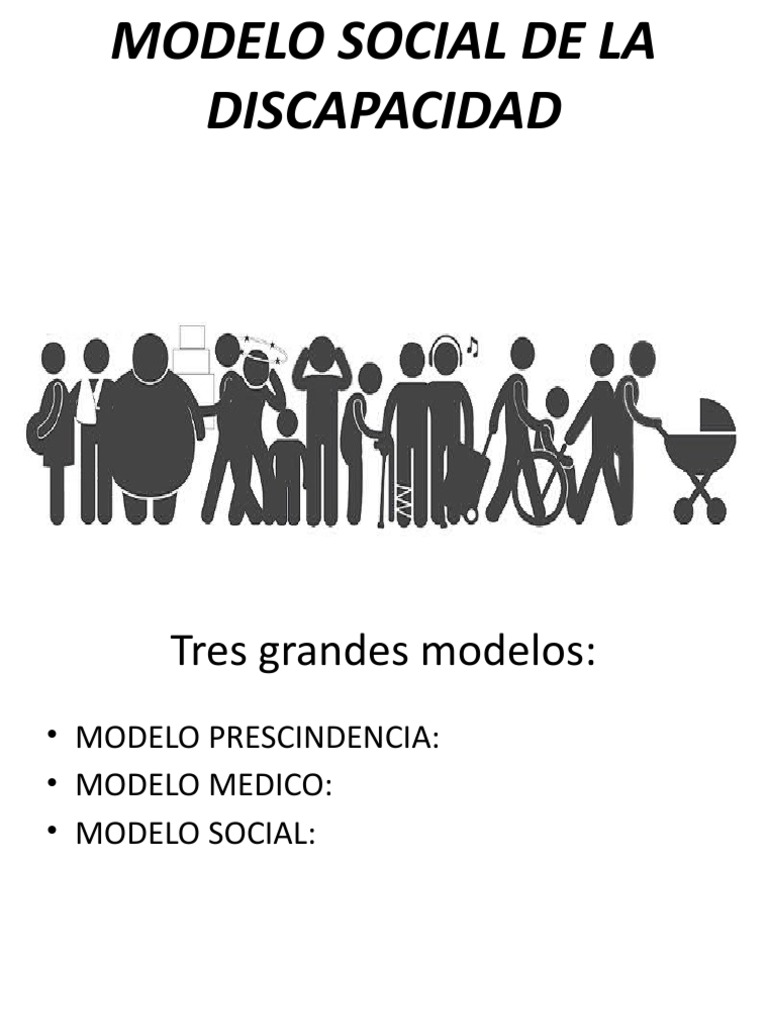 Modelo Social De La Discapacidad Pdf Invalidez Discapacidad