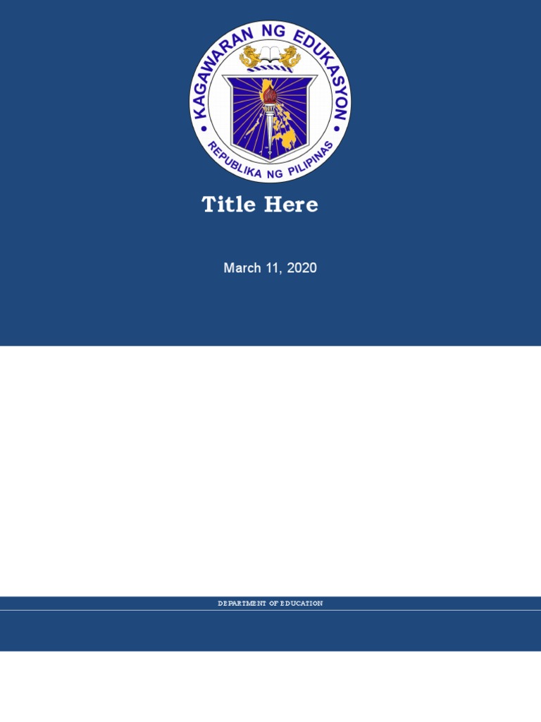 DepEd Template | PDF