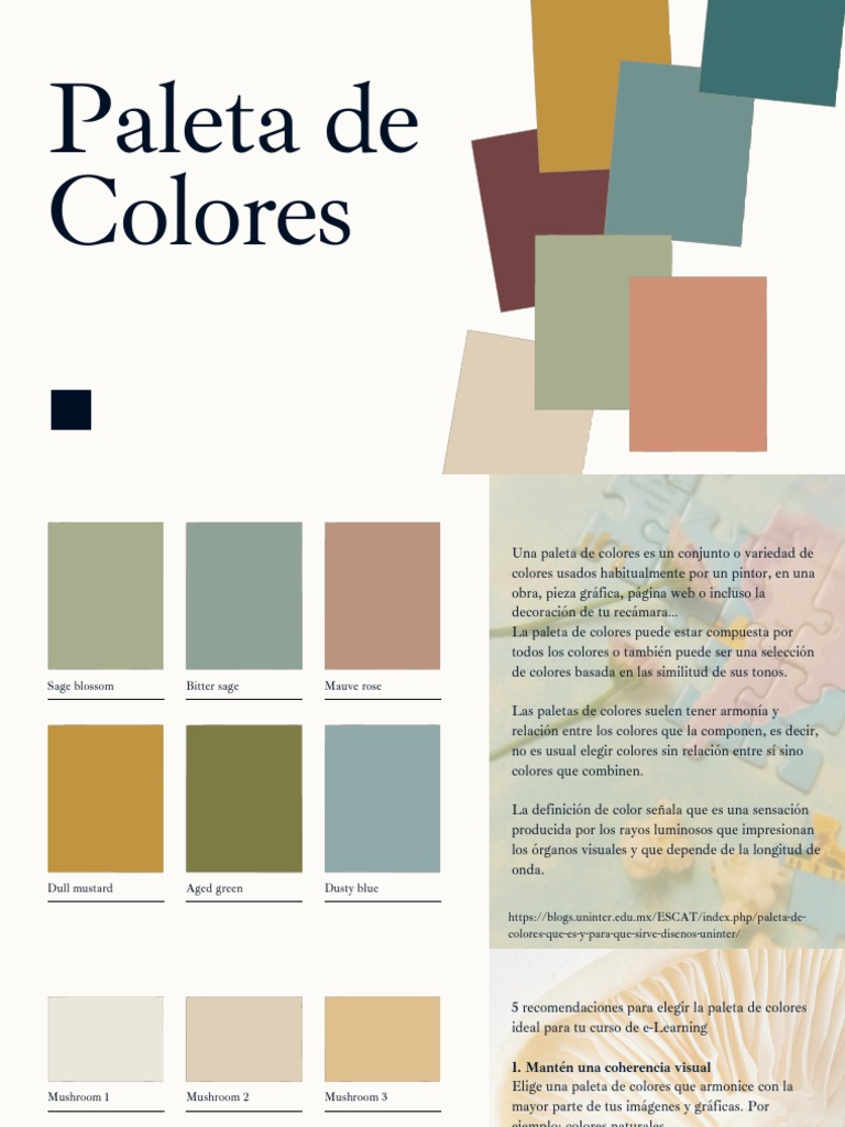Paleta de Colores | PDF | Color | Modelo de color Rgb