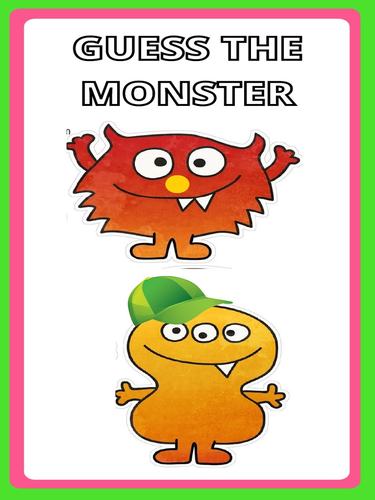 Guess The Monster | PDF