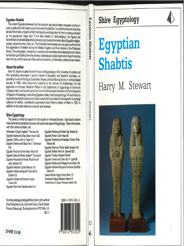 Egyptian Shabtis, Harry M. Steward, 1995 | PDF