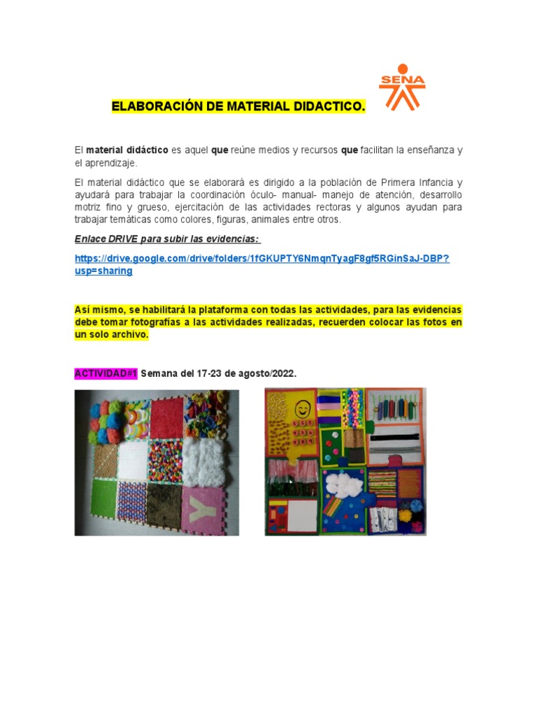 Elaboracion de Material Didactico Complementario | PDF