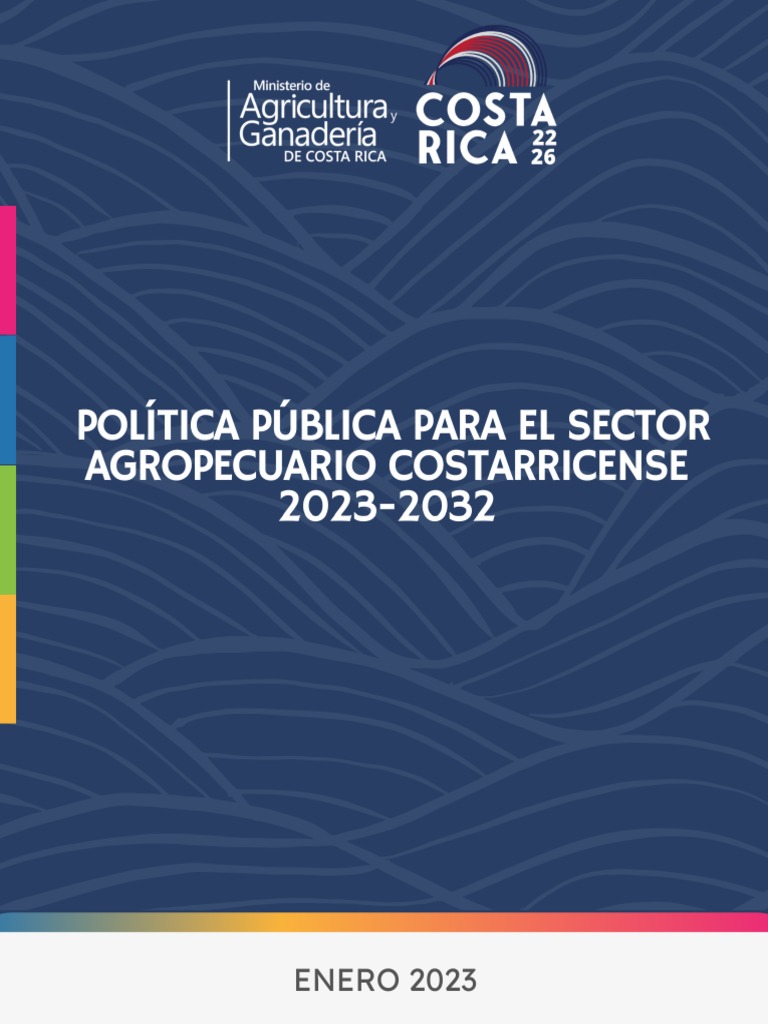 Politica Publica Sector Agropecuario 2023-2032 | PDF | Sustentabilidad | Agricultura