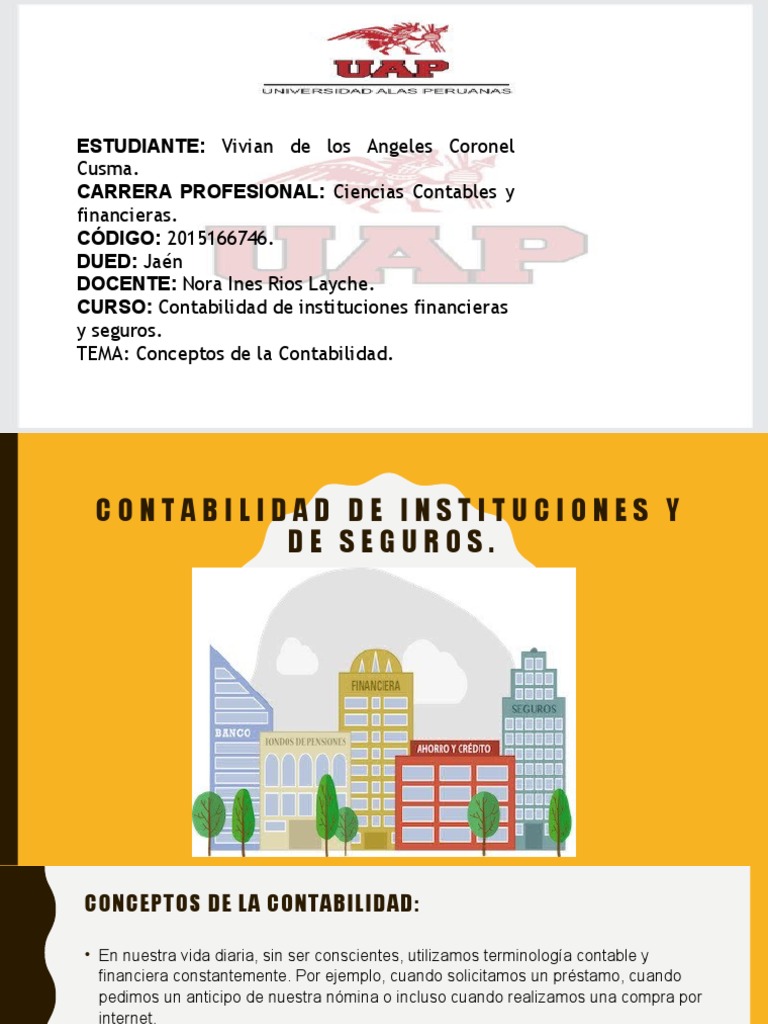 Conceptos de La Contabilidad | PDF | Contabilidad | Economias