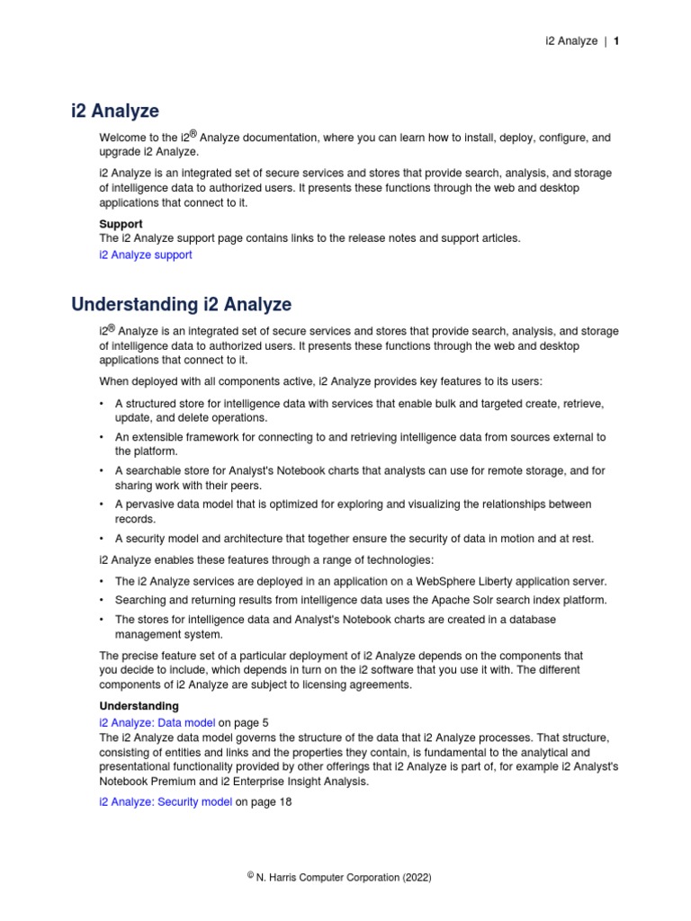 I2 Analyze 4.3.5 | PDF | Data Analysis | Data