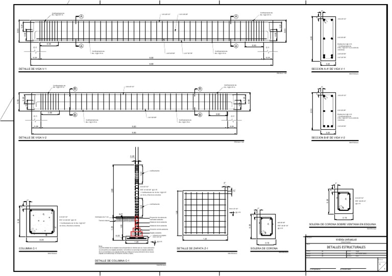 Detalles Estructurales | PDF | Elementos arquitectónicos