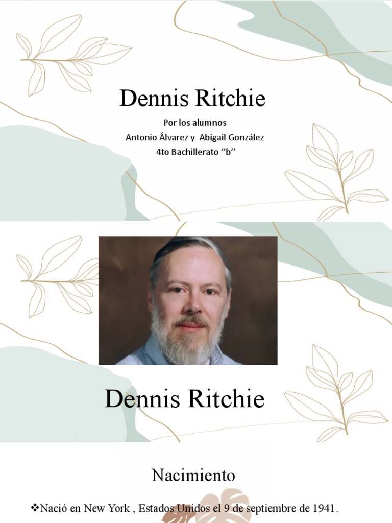 Dennis Ritchie | PDF