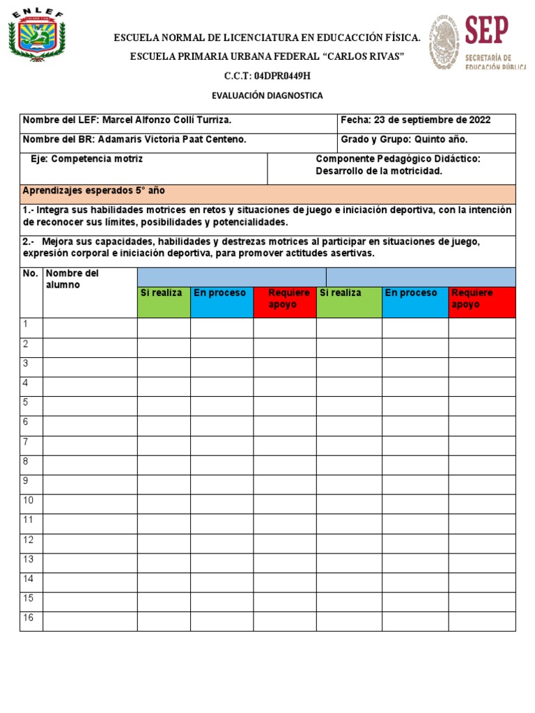 5 Evaluación Pdf Evaluación Educación Primaria