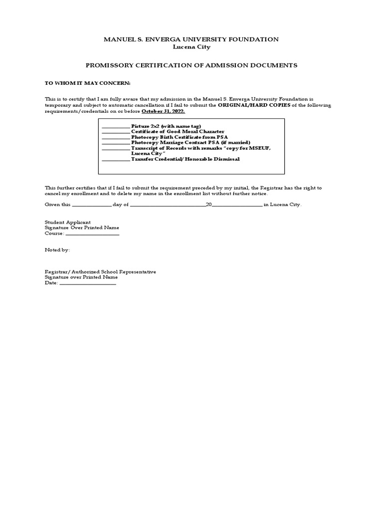 Masteral Letter | PDF