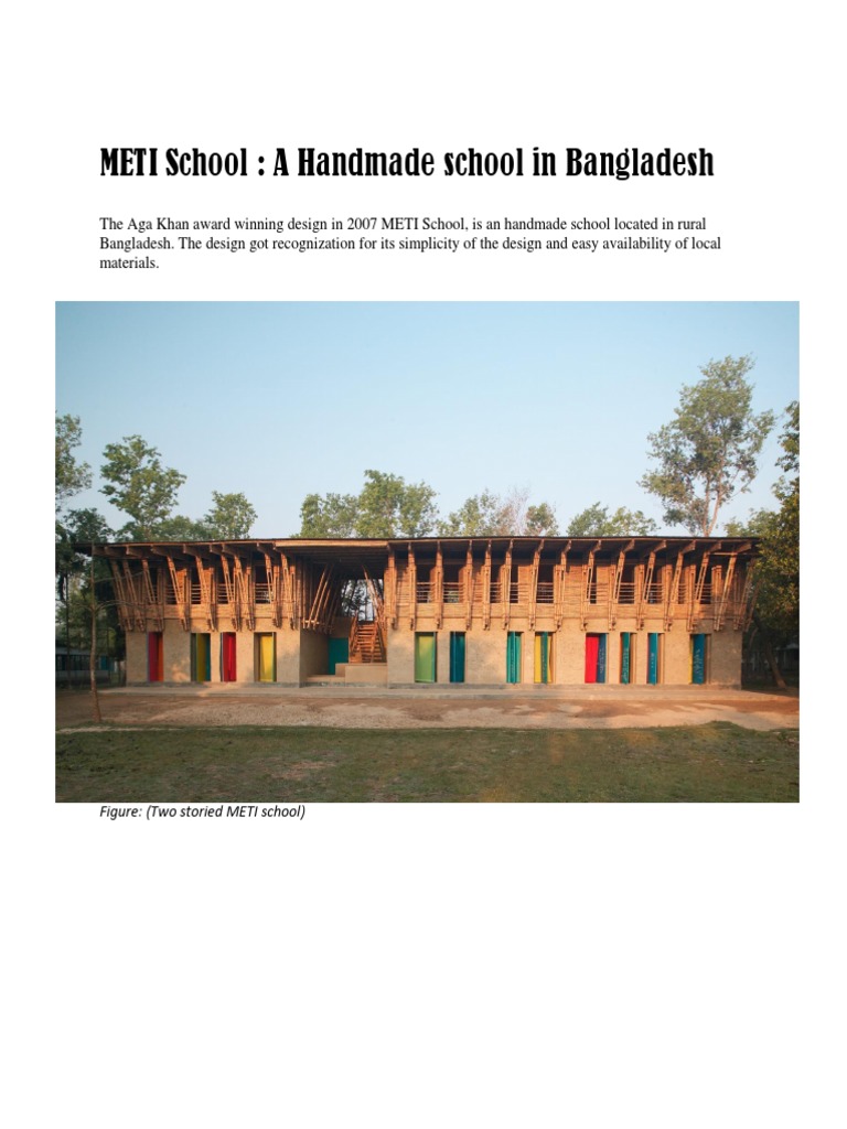 METI School | PDF | Plaster | Wall