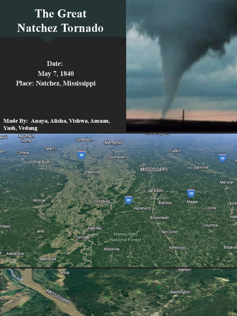 Natchez Tornado | PDF | Tornadoes | Pacific Hurricanes