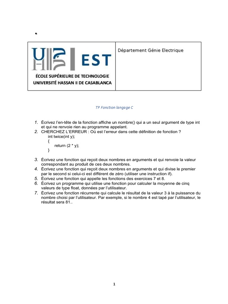 TP2 S2 Fonction 2022 2023 | PDF | Méthodes et références pédagogiques | Technologie et ingénierie