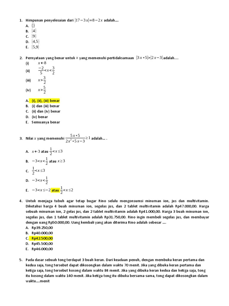 OPTIMIZED-MATH-PROBLEMS | PDF