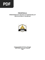 Proposal Pengelolaan Sampah | PDF
