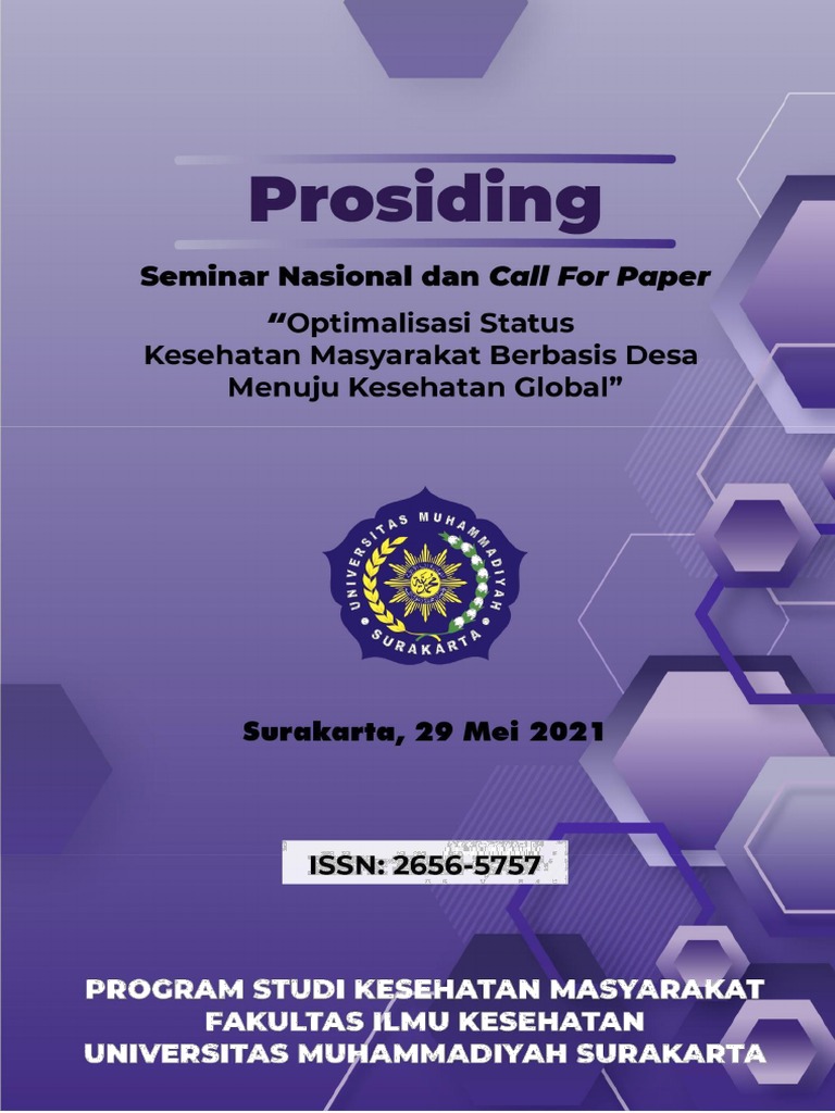 Cover Prosiding | PDF | Kesehatan Holistik | Sains & Matematika