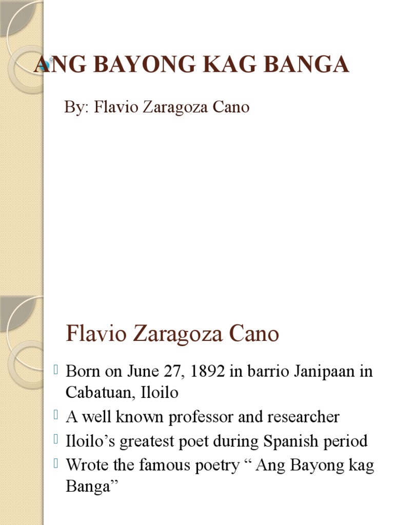 Ang Bayong Kag Banga | PDF