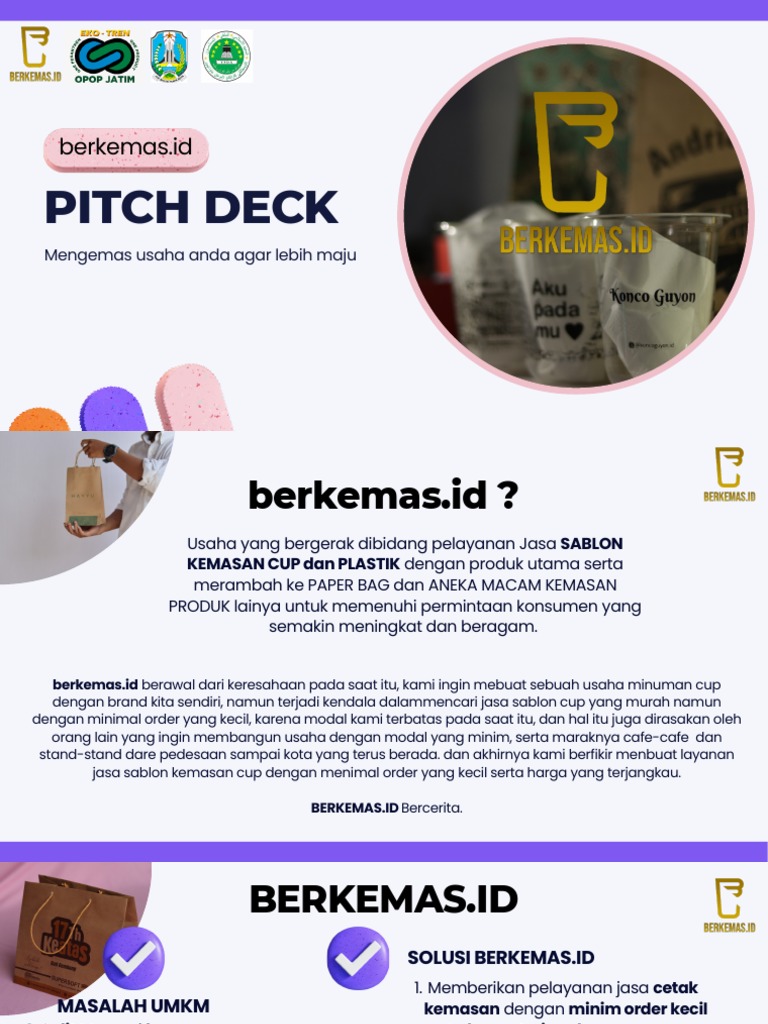 Pitch Deck Berkemas PP Almuslimun | PDF