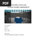 Csec English Sba Reflection 1 Notes and Samples | PDF