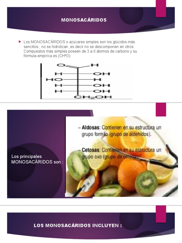MONOSACÁRIDOS | PDF