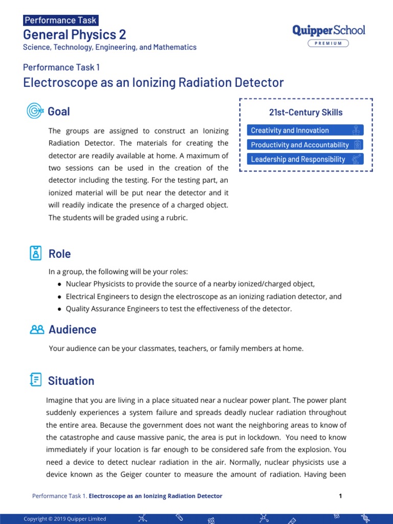 Phy2 11 - 12 Q3 01 PT FD | PDF | Ionizing Radiation | Physics
