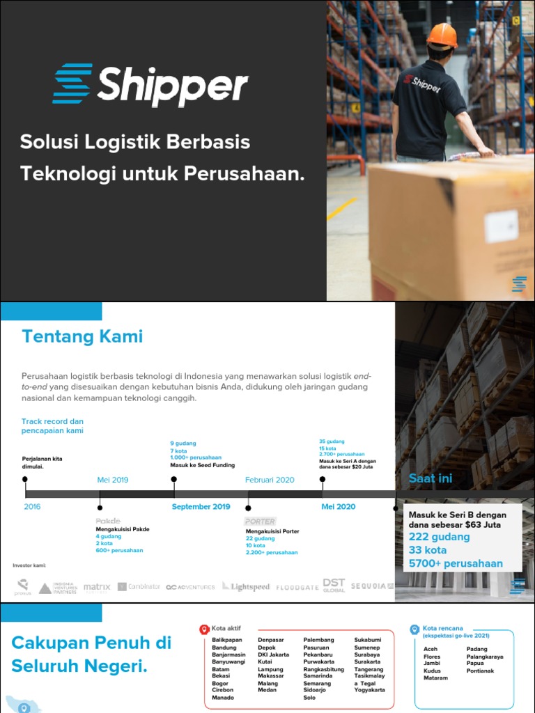 Shipper Indonesia Company Profile | PDF