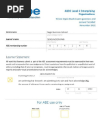 For ABE Use Only: Open-Book Exam Question and Answer Booklet | PDF ...