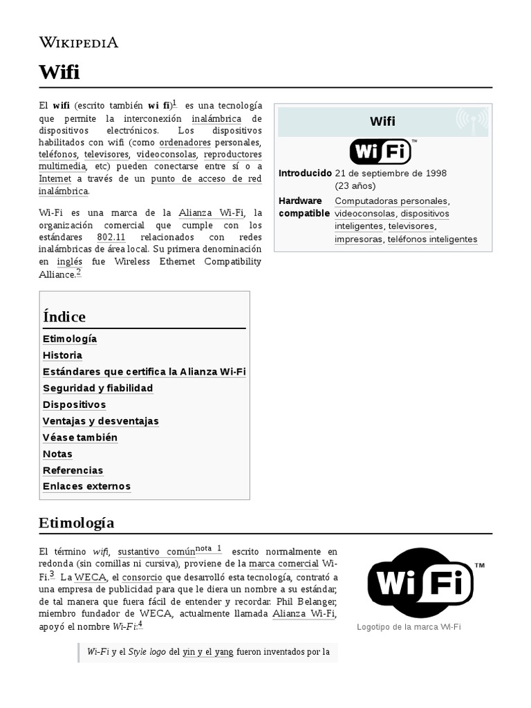 Wifi | PDF | Wifi | Comunicación