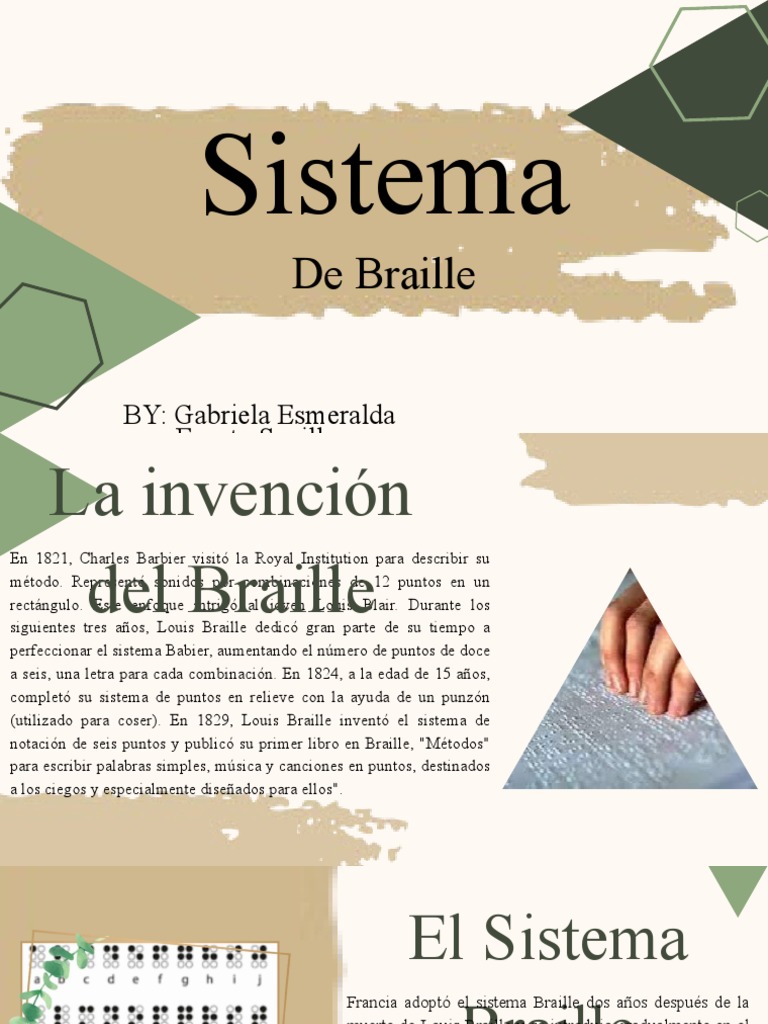 Sistema Braille | PDF