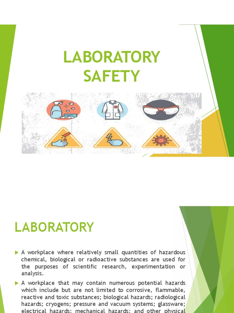 Day 1.2 - Laboratory Safety Precautions and Use of PPE | PDF ...