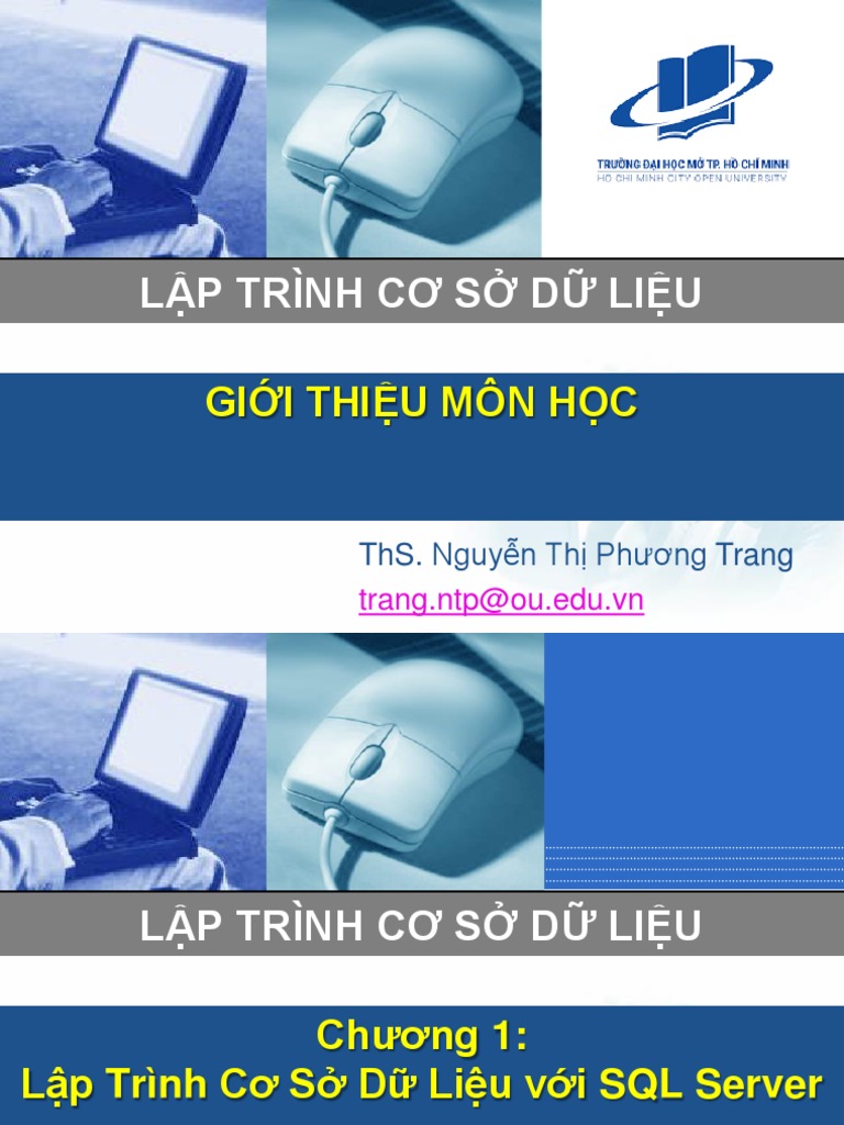 (LTCSDL) Chapter 1 TSQL-FINAL | PDF