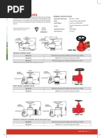 Clarke JU6H Specification Sheet | PDF | Horsepower | Engines