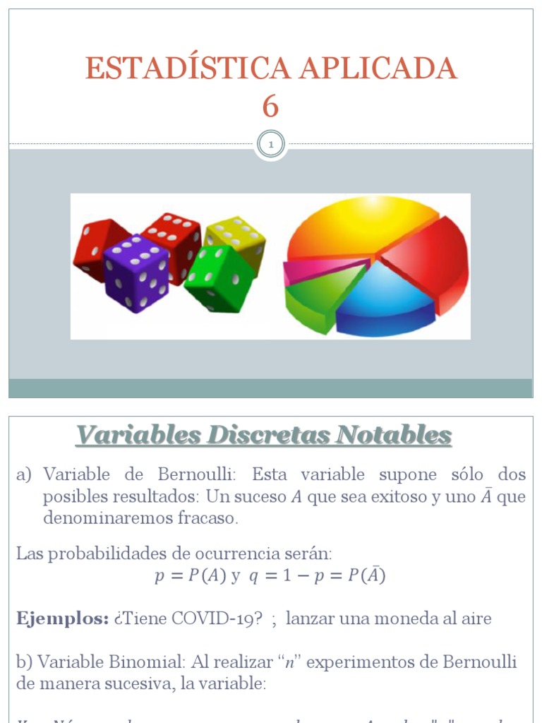 Variables Discretas y Continuas | PDF | Distribución de veneno ...