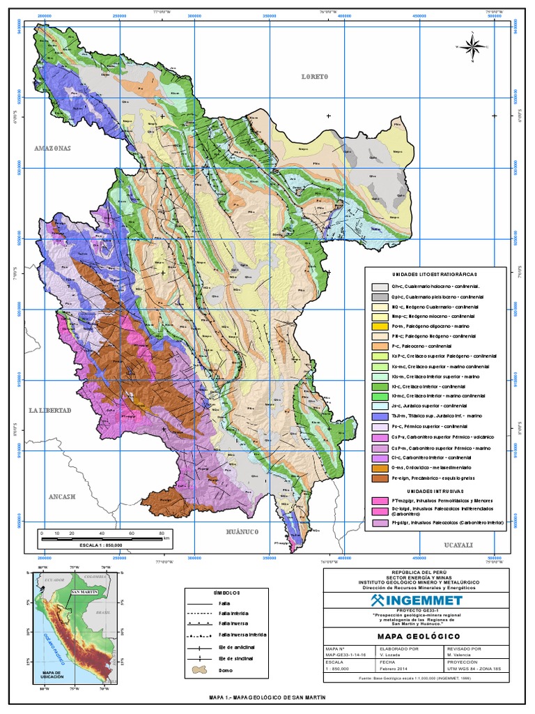B053-Mapa Geologico | PDF
