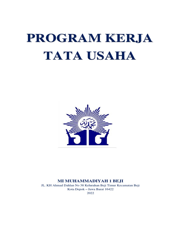 Program Kerja Tata Usaha | PDF
