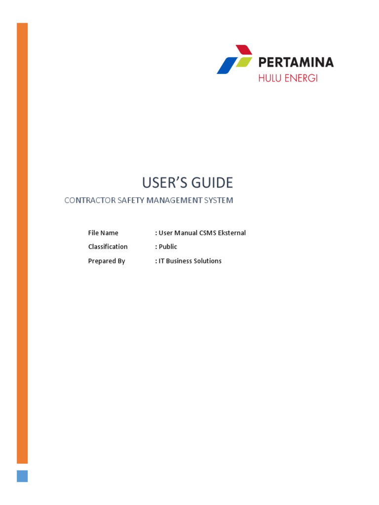 CSMS UserManual | PDF