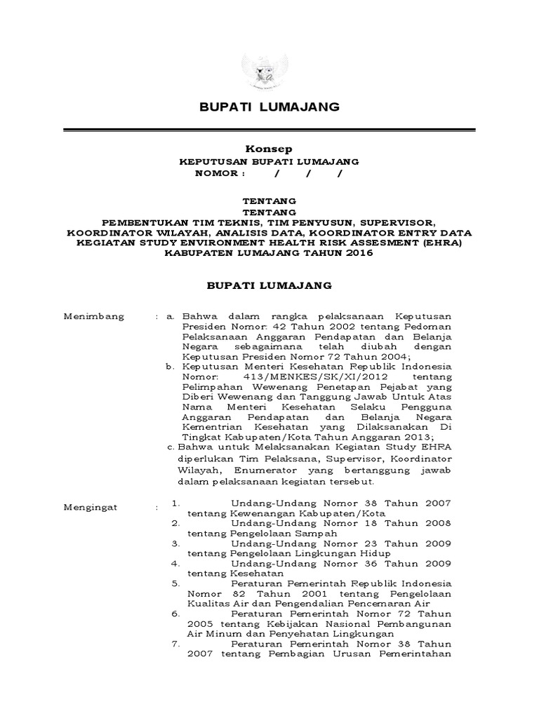 Draft SK Tim Ehra | PDF