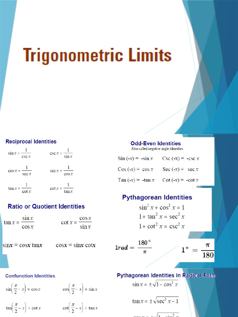 4 Trig Limits Pdf
