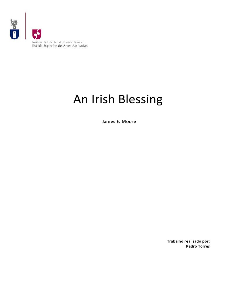 An Irish Blessing | PDF