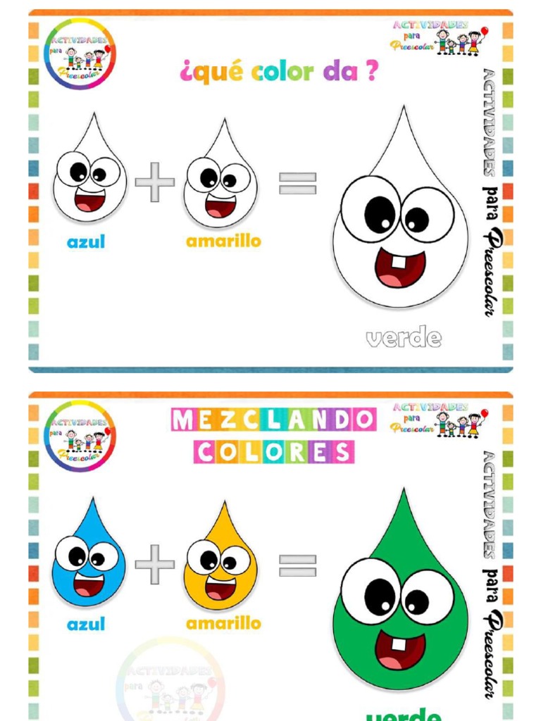 Mezclando Colores | PDF Mezclando Colores | PDF