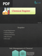 Hazardous Chemical Register Template | PDF | Dangerous Goods | Materials