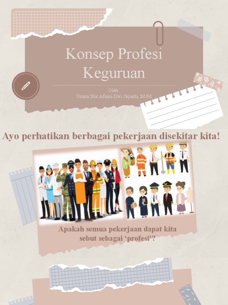 Konsep Profesi Keguruan | PDF Konsep Profesi Keguruan | PDF